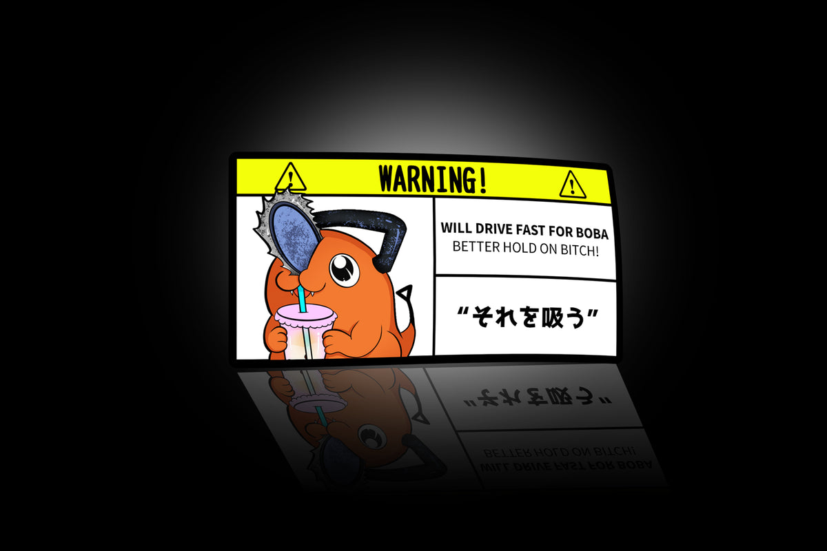 Boba Warning – Anime Icon